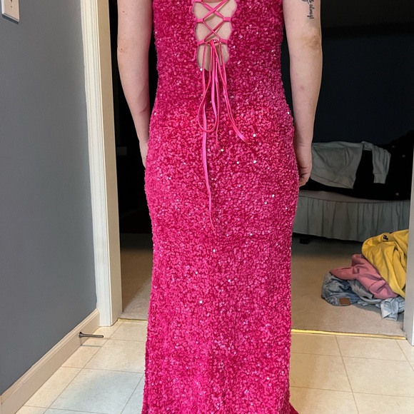 Dresses | New Sequin Pink Prom Dress | Poshmark